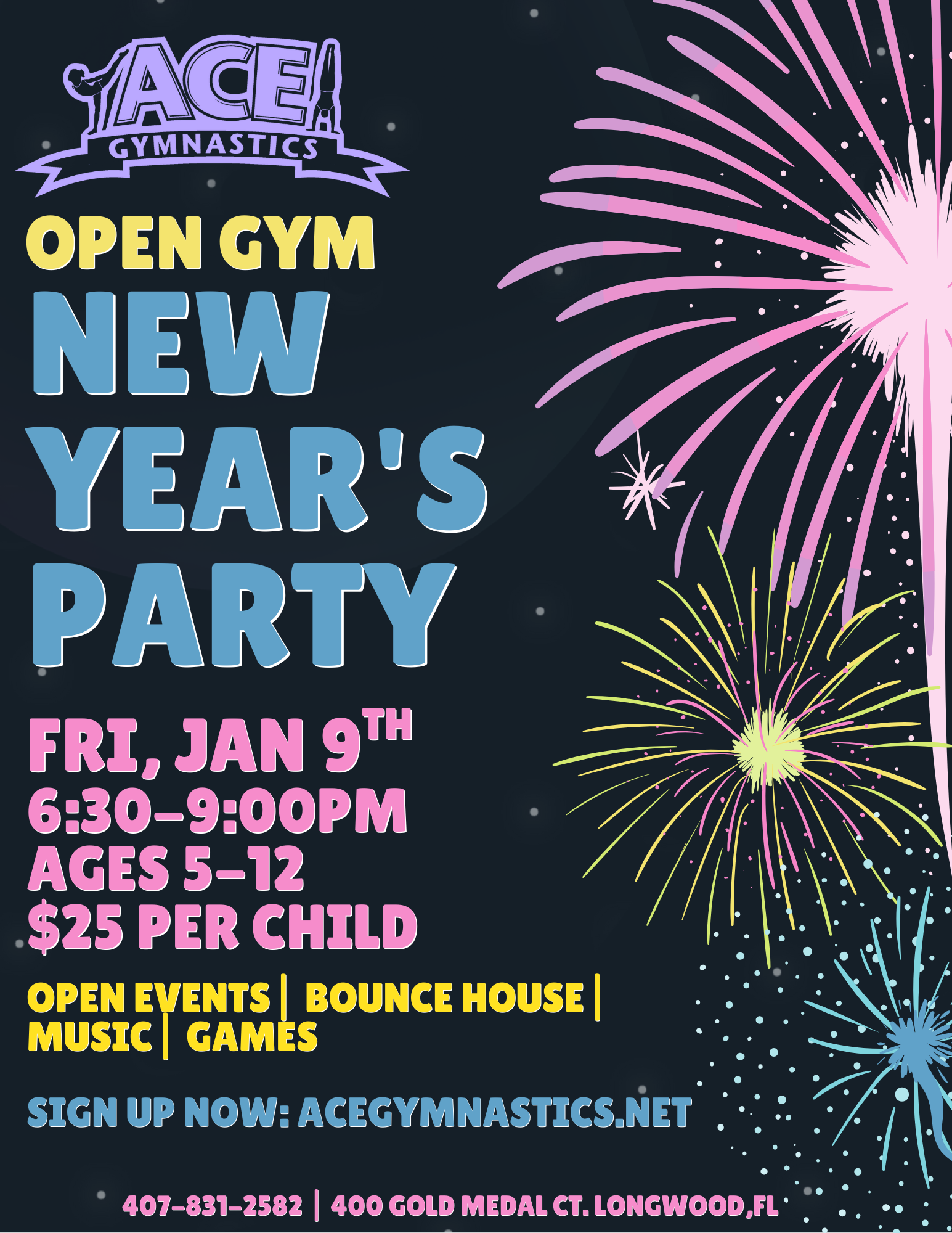 Open Gym – ACE Gymnastics